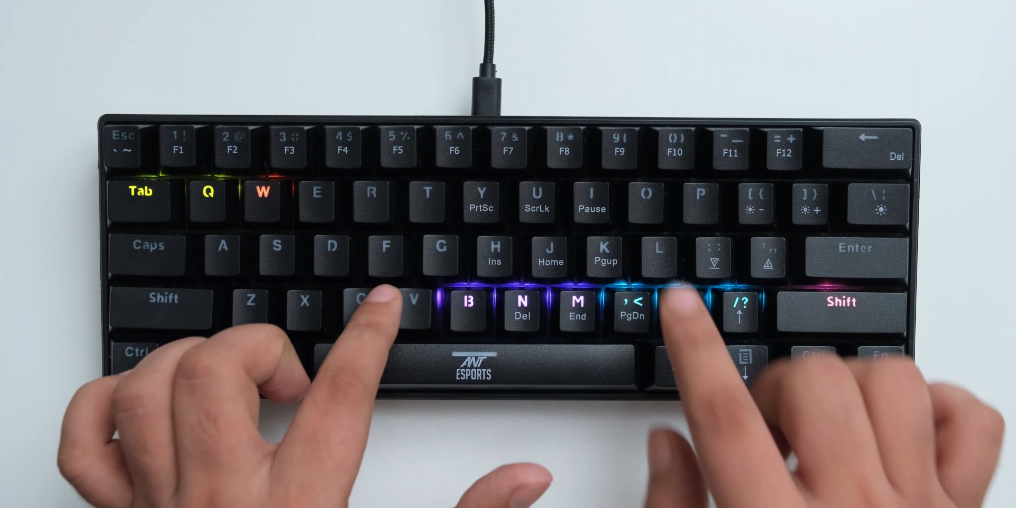 Ant Esports MK1200 Mini 60% Mechanical Keyboard Review: Excellent Value ...